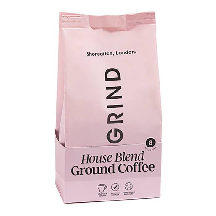 Grind Coffee Roasters - Shelf Ready Grind House Blend Refill Pouch, 20 – PlantX UK