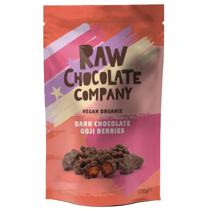Raw Chocolate Company - Choc Goji Berries, 100g – PlantX UK