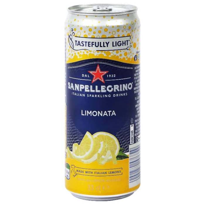San Pellegrino - Lemon (Limonata) Can, 330ml | Pack of 12 – PlantX UK San Pellegrino - Lemon (Limonata) Can, 330ml | Pack of 12 – PlantX UK