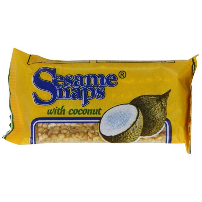 Anglo Dal - Sesame Snaps with Coconut, 24 x 30g – PlantX UK