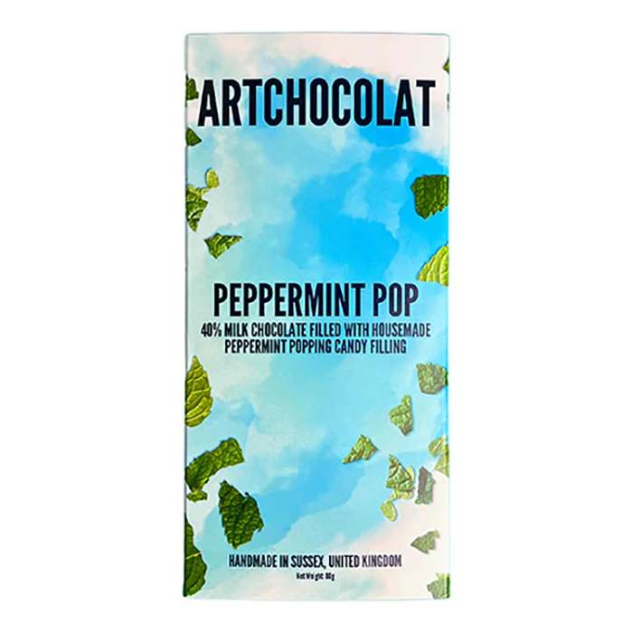 ArtChocolat - Milk Chocolate Popping Candy Bar, 80g | Pack of 10 | Mul ...