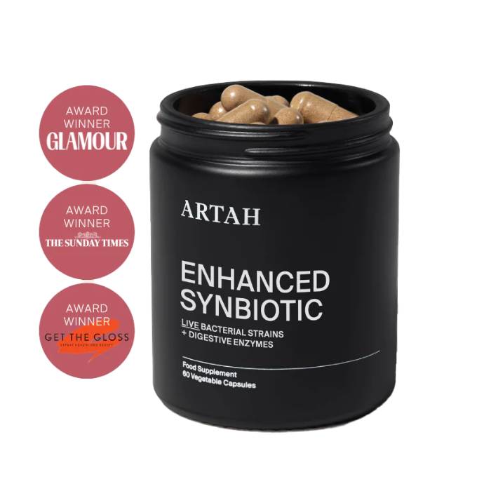 Artah - Enhanced Synbiotic, 60 Capsules – PlantX UK