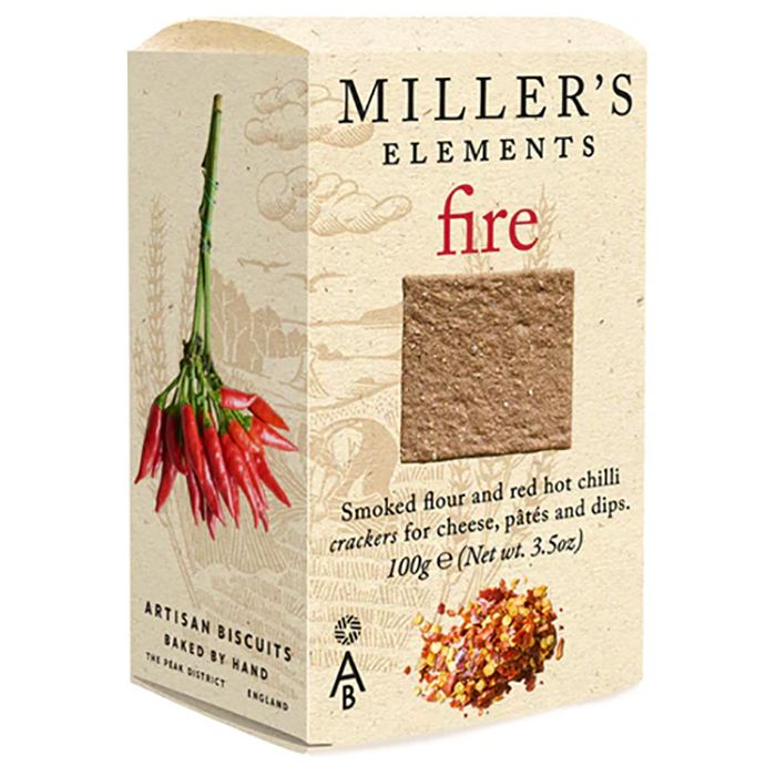 Artisan Biscuits - Miller's Elements Fire Crackers, 125g | Multiple Op ...