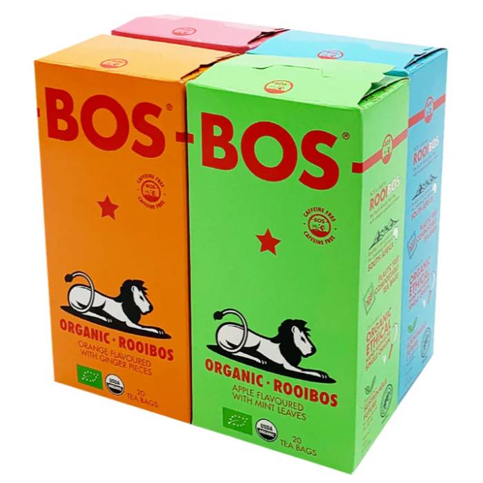 BOS - Flavoured Tea Variety Pack, 80 Bags – PlantX UK