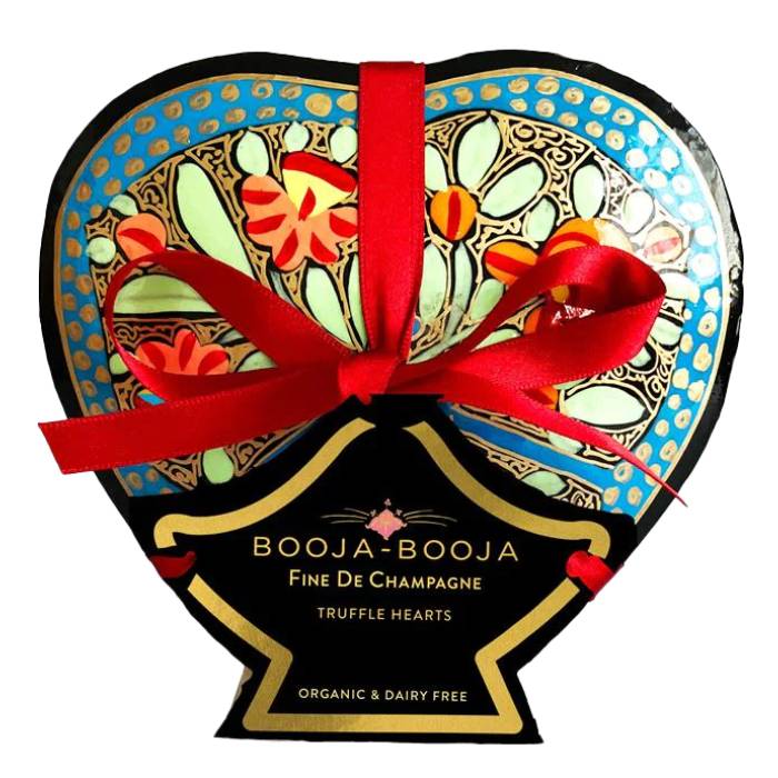 Booja Booja - Heart-Shaped box Fine de Champagne Chocolate Truffles, 1 ...