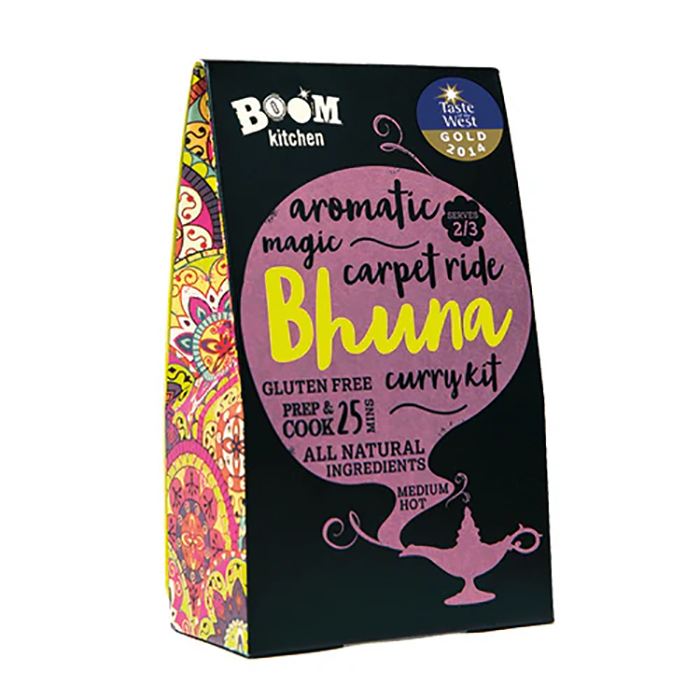 Boom Kitchen - Bhuna, 26g - Pack of 12 – PlantX UK
