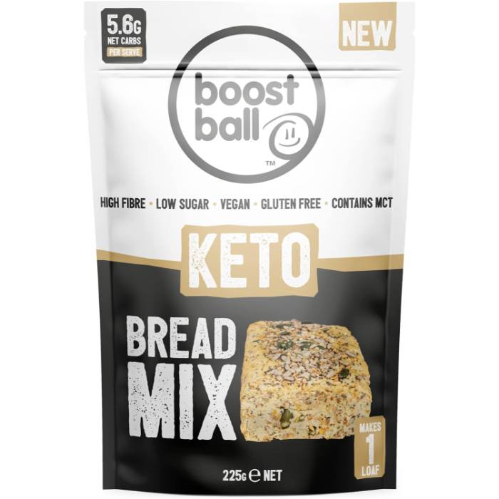 Boostball - Keto Boostball Bread Mix, 225g – PlantX UK