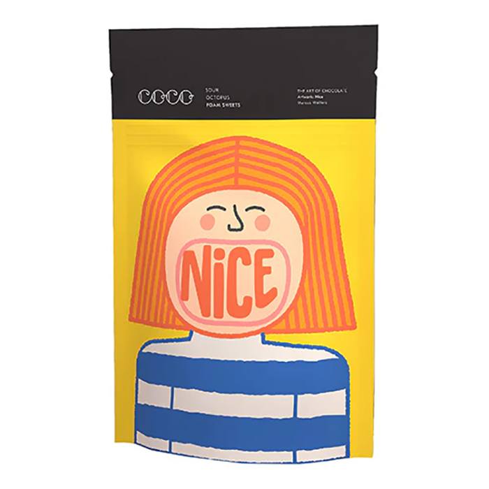 COCO Chocolatier - Sour Foam Octopus Sweets, 100g - Pack of 12 – PlantX UK