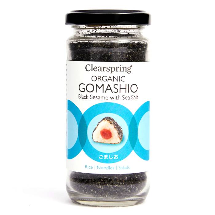Clearspring - Organic Gosmashio Black Sesame with Sea Salt, 100g ...