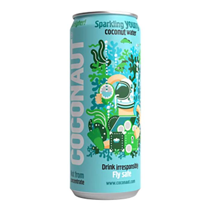 Coconaut - Sparkling Coconut Water, 320ml - Pack of 12 – PlantX UK