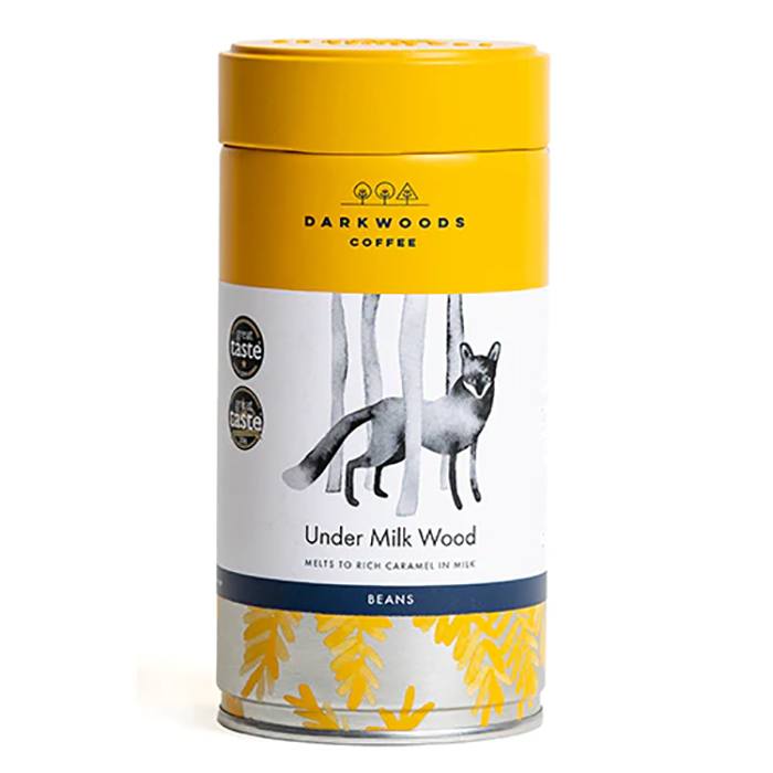 Dark Woods Coffee - Under Milk Wood Ground Gift Tin, 150g - Pack of 8 ...
