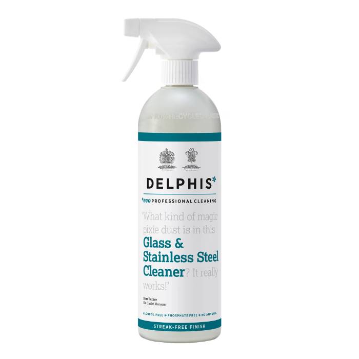 Delphis Eco - Glass & Stainless Steel Cleaner, 700ml – PlantX UK