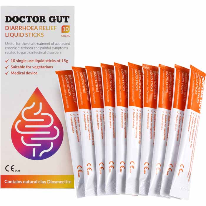 Doctor Gut - Diarrhoea Relief, 10 Sticks – PlantX UK