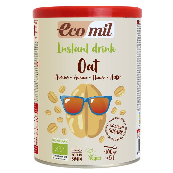 Ecomil - Organic Oat Milk Powder, 400g – PlantX UK