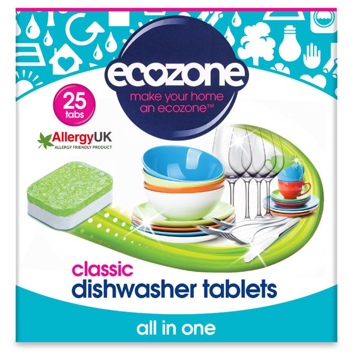 Ecozone - Classic Dishwasher Tablets | Multiple Sizes – PlantX UK