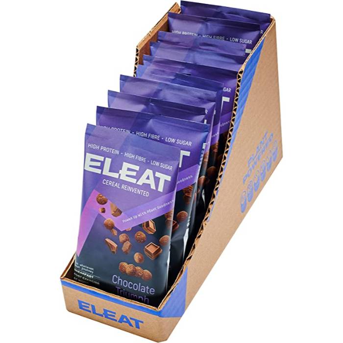 Eleat - High Protein Chocolate Triumph Cereal | Multiple Sizes – PlantX UK