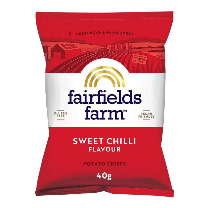 Fairfields Farm Crisps - Sweet Chilli Crisps | Multiple Sizes – PlantX UK