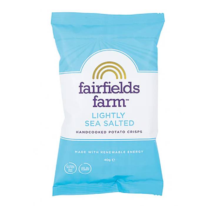 Fairfields Farm Crisps - Lightly Salted Crisps | Multiple Sizes – PlantX UK