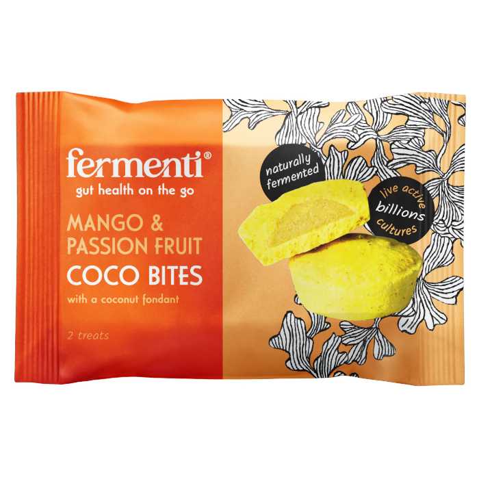 Fermenti Ltd - Mango & Passion Fruit Coco Bites With Coconut Fondant ...