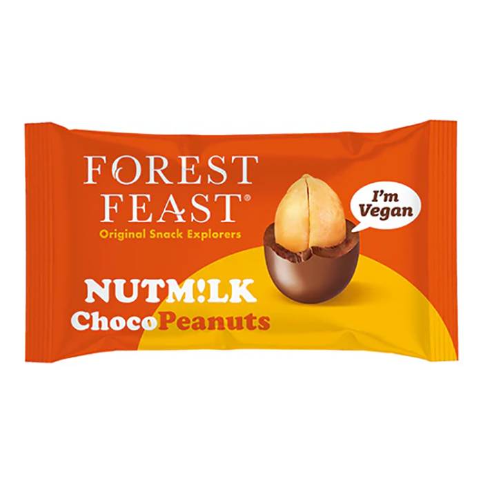 Forest Feast - Nutmilk Chocolate Peanuts | Multiple Sizes – PlantX UK