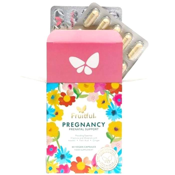 Fruitful - Pregnancy Prenatal Support, 60 Capsules – PlantX UK