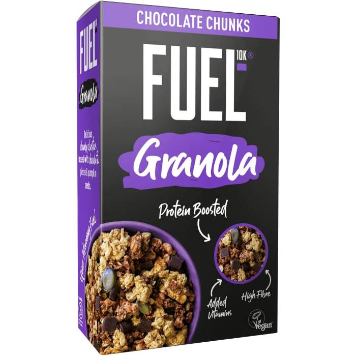 Fuel10K - Chocolate Granola, 400g | Pack of 6 – PlantX UK