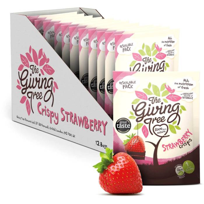 Giving Tree Ventures - Freeze Dried Strawberry Crisps | Multiple Sizes ...