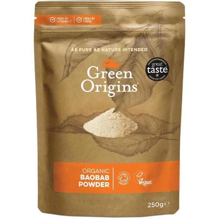 Green Origins - Organic Baobab Powder, 250g – PlantX UK