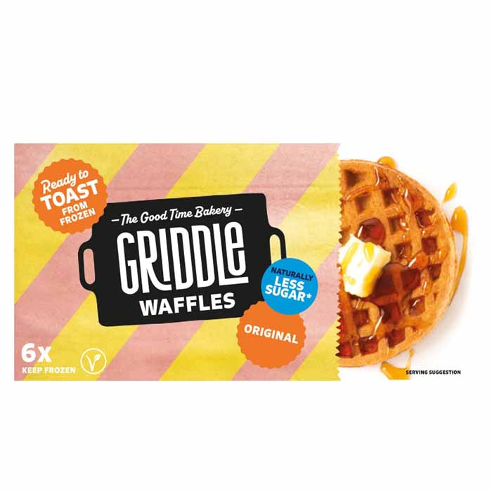 Griddle - Original Toaster Waffles, 6 x 32g – PlantX UK