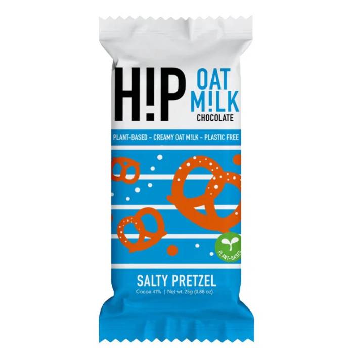 H!P - Mini Salty Pretzel Bar, 25g - Pack of 24 – PlantX UK