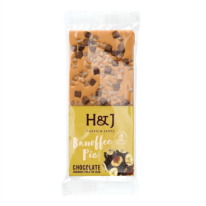 Harris & James - Banoffee Union Jack Bar, 100g – PlantX UK