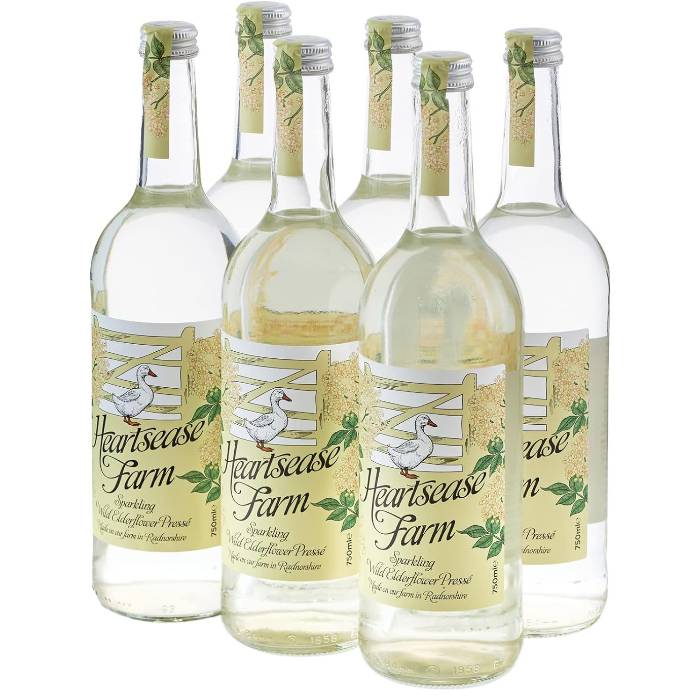 Heartsease Farm - Sparkling Elderflower Water | Multiple Packs – PlantX UK