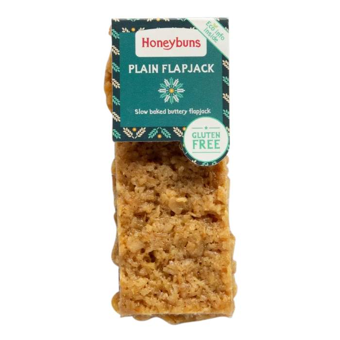 Honeybuns - Plain Flapjack, 56g | Pack of 16 – PlantX UK