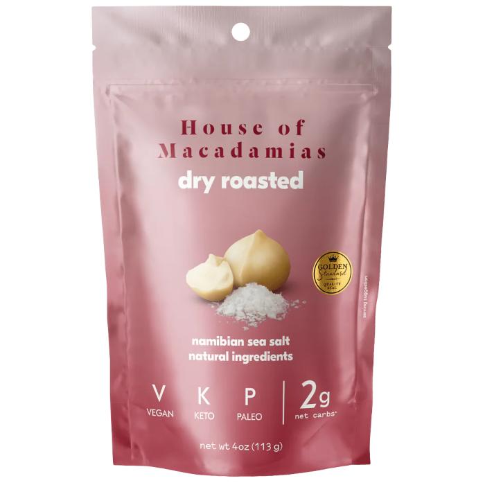 House of Macadamias - Macadamia Nuts with Namibian SeaSalt Organic, 40 ...
