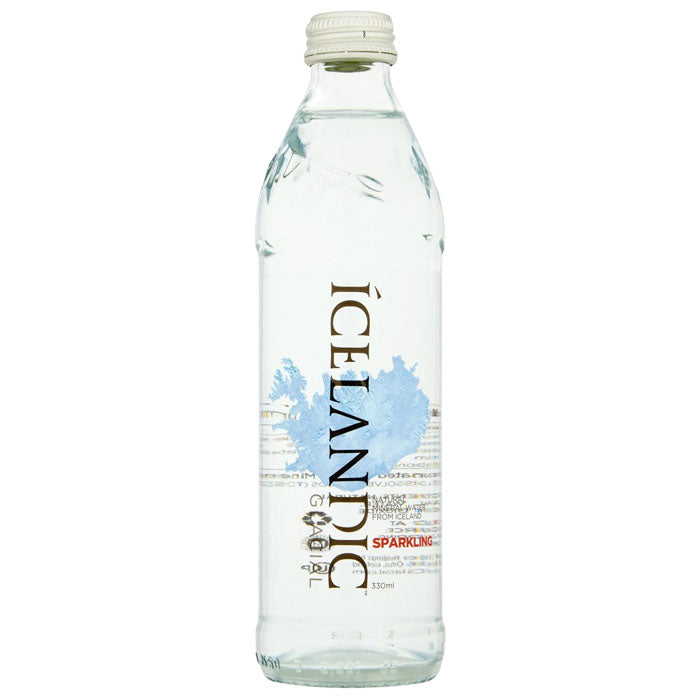 Icelandic Glacial - Sparkling Mineral Water Glass Bottle | Multiple Si ...