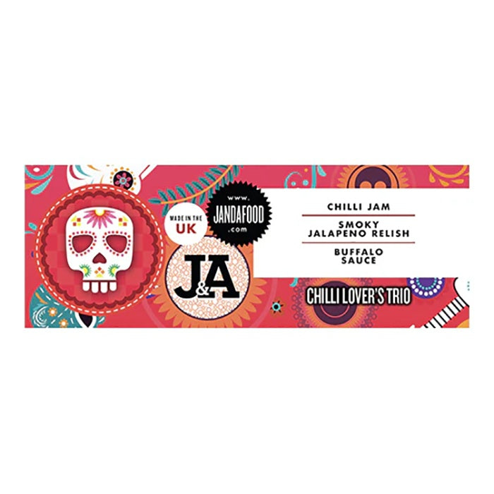 J & A Food - Chilli Lover's Trio, 620g - Pack of 6 – PlantX UK