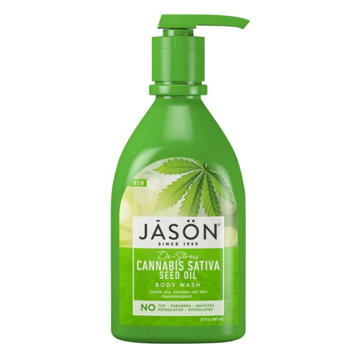 Jason Natural - Cannabis Body Wash, 887ml – PlantX UK