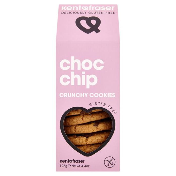 Kent & Fraser - Chocolate Chip Crunchy Cookies, 125g | Pack of 6 ...