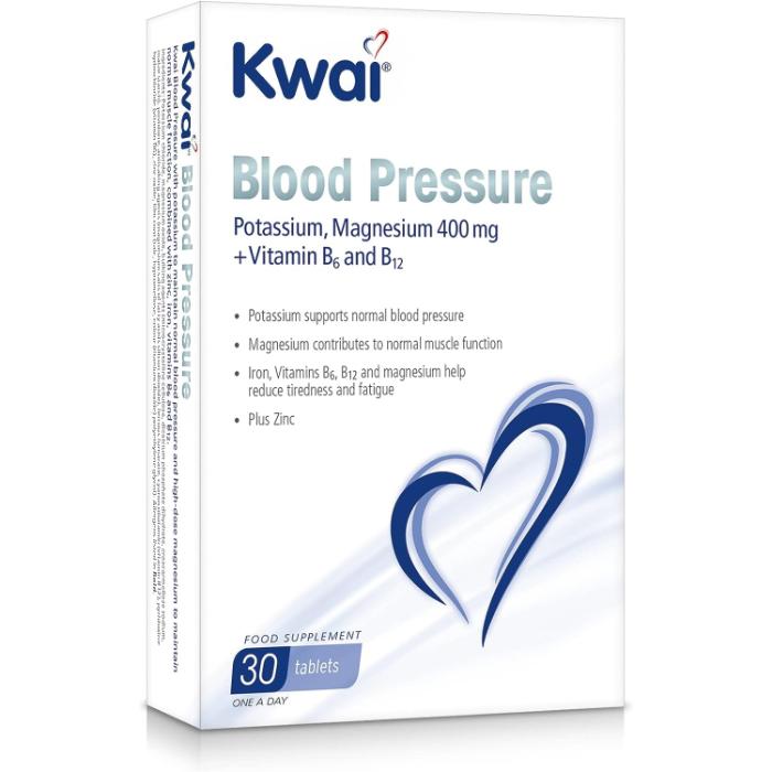 Kwai - Kwai Blood Pressure Relief, 30 Tabs – PlantX UK
