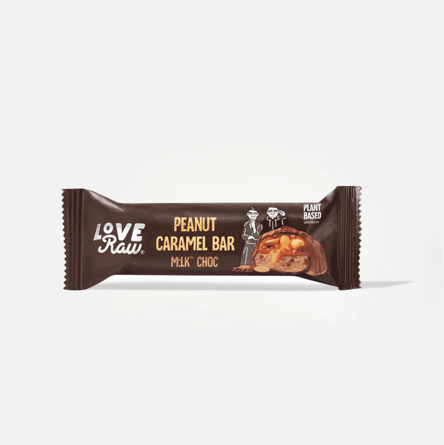 Love Raw - Peanut Caramel Bar, 40g | Multiple Options – PlantX UK