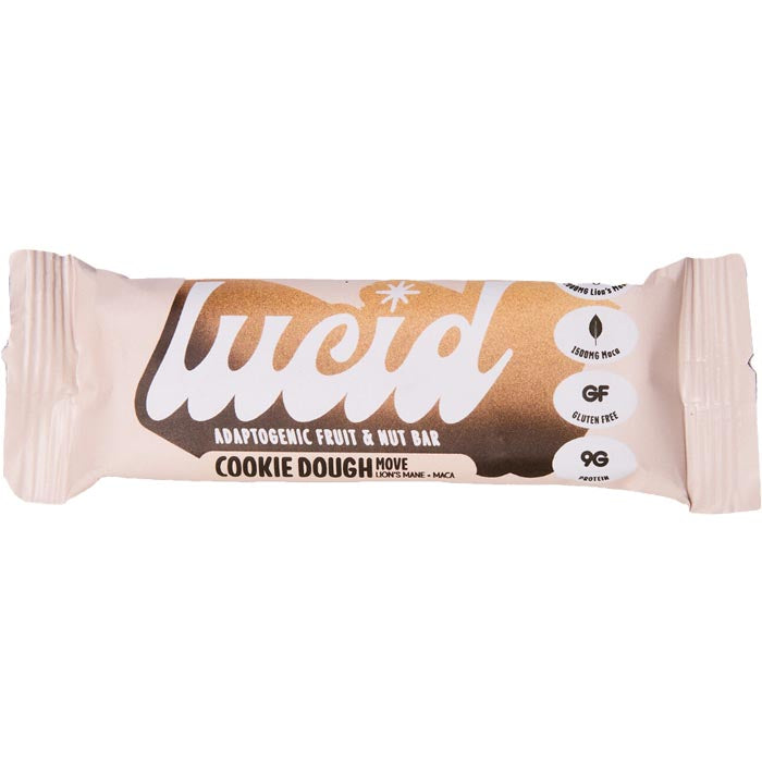 Lucid - Cookie Dough Move Bar, 50g – PlantX UK