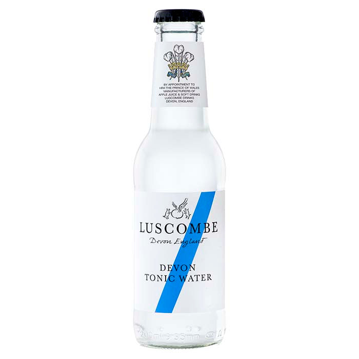 Luscombe - Devon Tonic Water, 20cl | Pack of 24 – PlantX UK