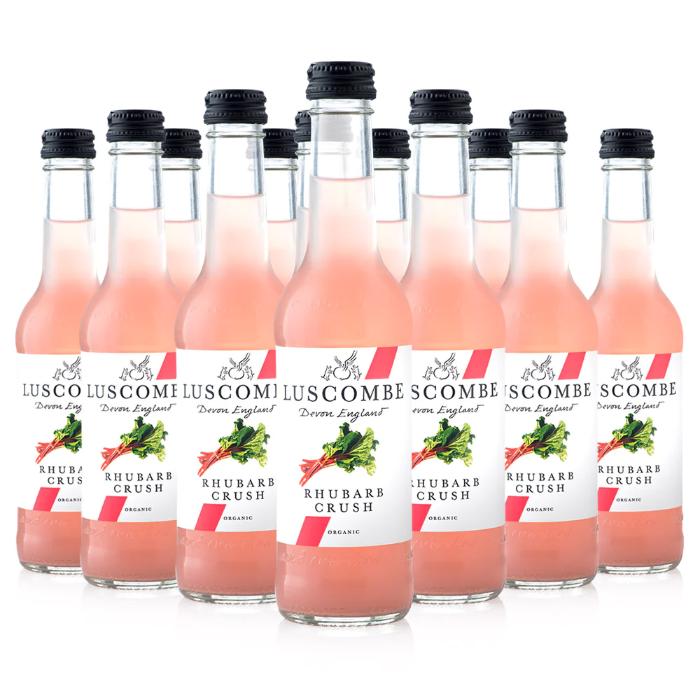Luscombe - Rhubarb Crush, 27cl | Pack of 24 – PlantX UK