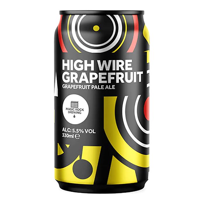 Magic Rock - High Wire Grapefruit - Grapefruit Pale Ale Cans, 330ml ...