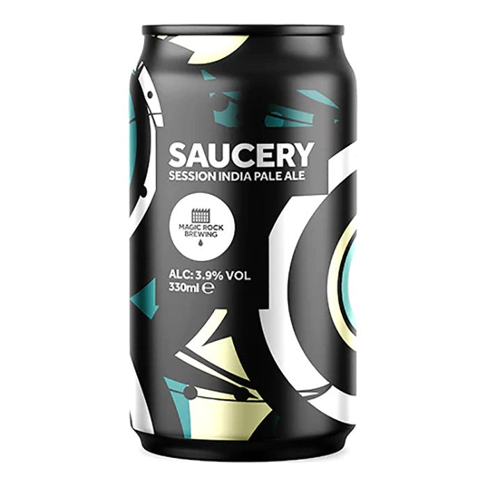 Magic Rock - Saucery - Gluten Free Session IPA Cans, 330ml - Case of 2 ...