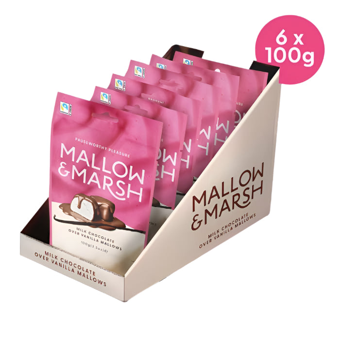 Mallow & Marsh - Vanilla Marshmallows Milk Choc | Multiple Sizes ...