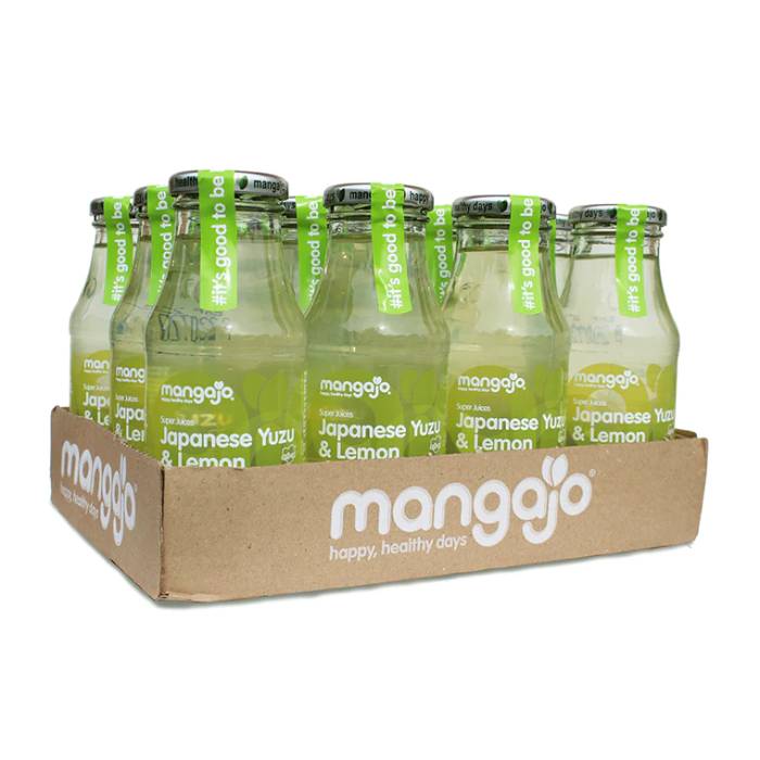 MangaJo - Yuzu & Lemon, 250ml | Pack of 12 – PlantX UK