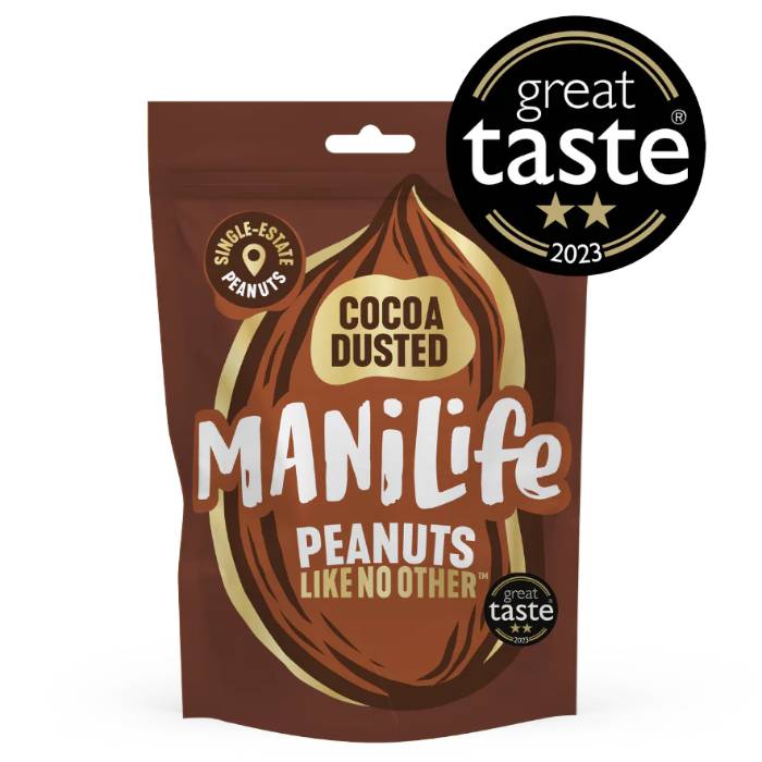 ManiLife - Cocoa Dusted Peanuts | Multiple Sizes – PlantX UK