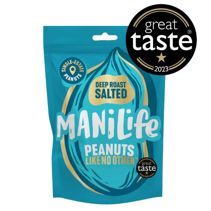 ManiLife - Deep Roast Salted Peanuts | Multiple Sizes – PlantX UK