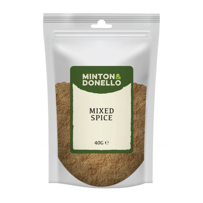 Minton & Donello - Mixed Spice, 40g | Pack of 10 – PlantX UK